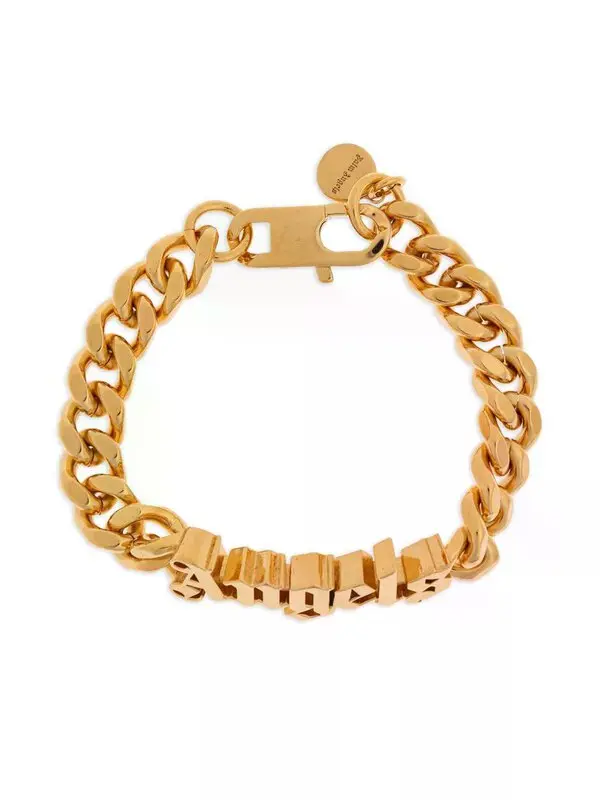 Palm Angels Logo Chain Bracelet - Gold