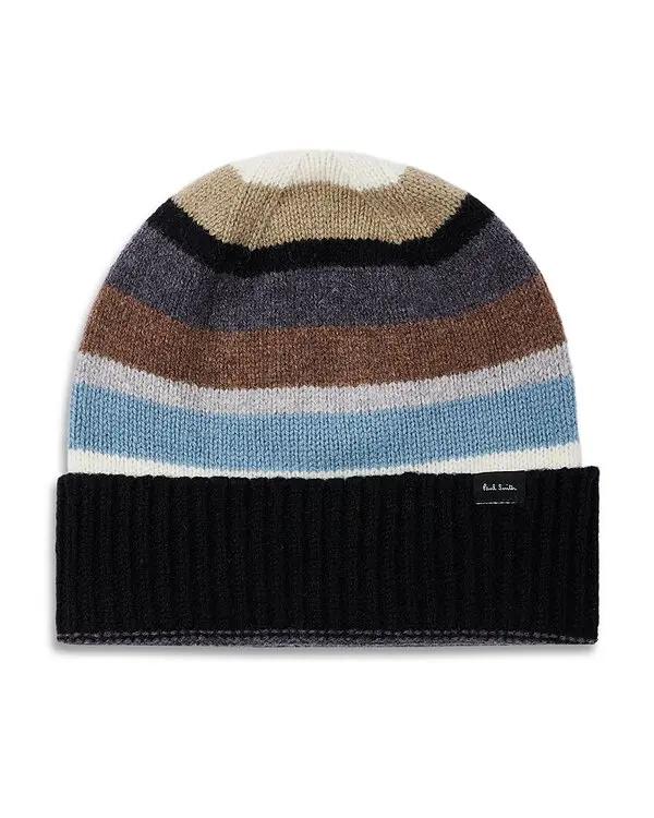 Paul Smith Kahlo Wool Beanie - Black