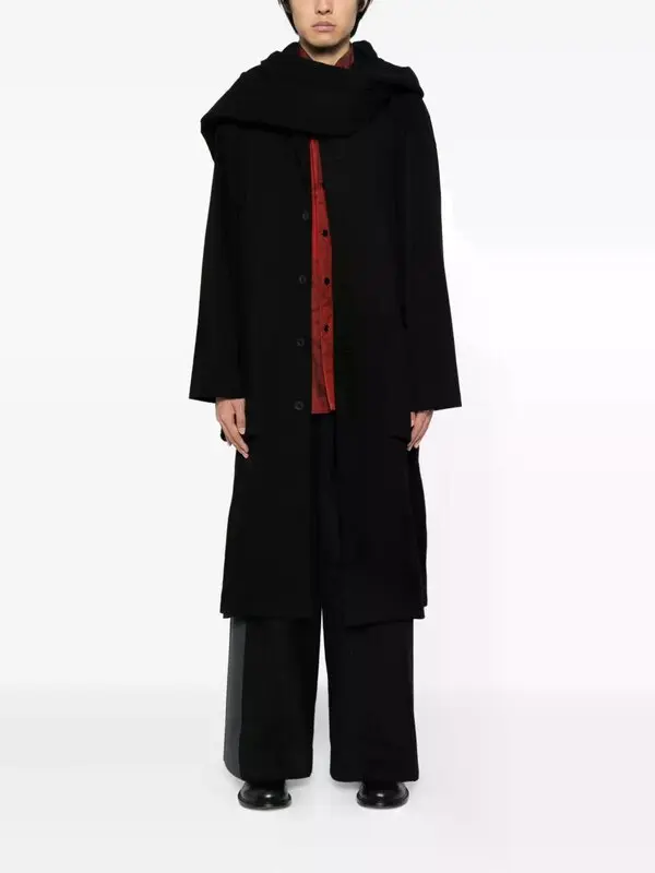 Yohji Yamamoto Single-breasted Coat