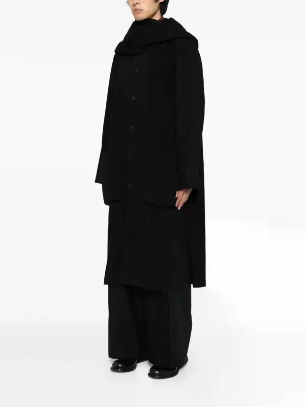 Yohji Yamamoto Single-breasted Coat