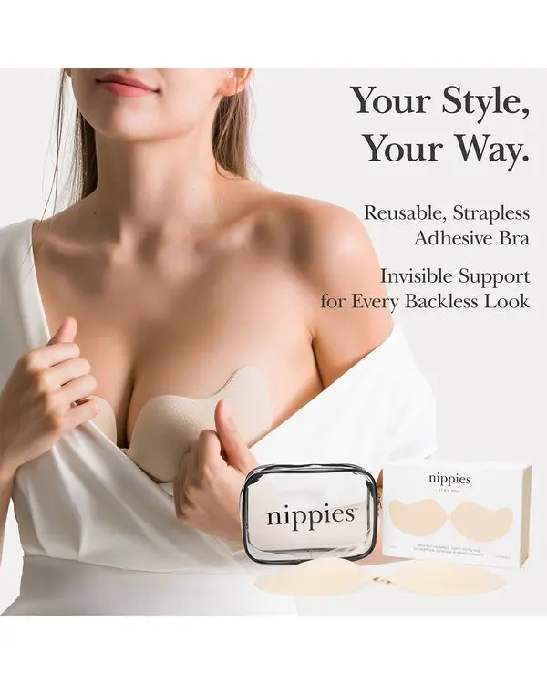 NIPPIES Flex Bra - Crème
