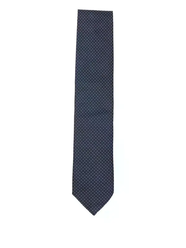 LANVIN Silk Neck Tie - Blue