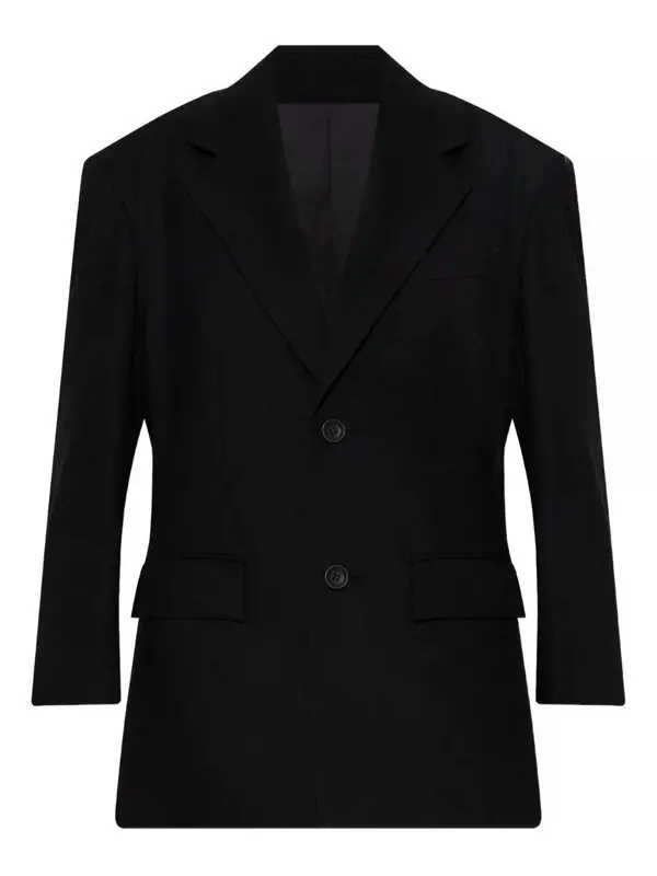 Issey Miyake Uni-form Buttoned Blazer