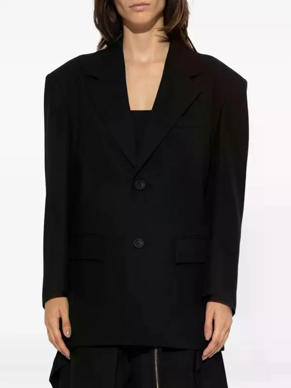 Issey Miyake Uni-form Buttoned Blazer