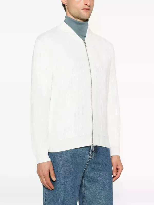 ANTONY MORATO Zip-up Ribbed Cardigan
