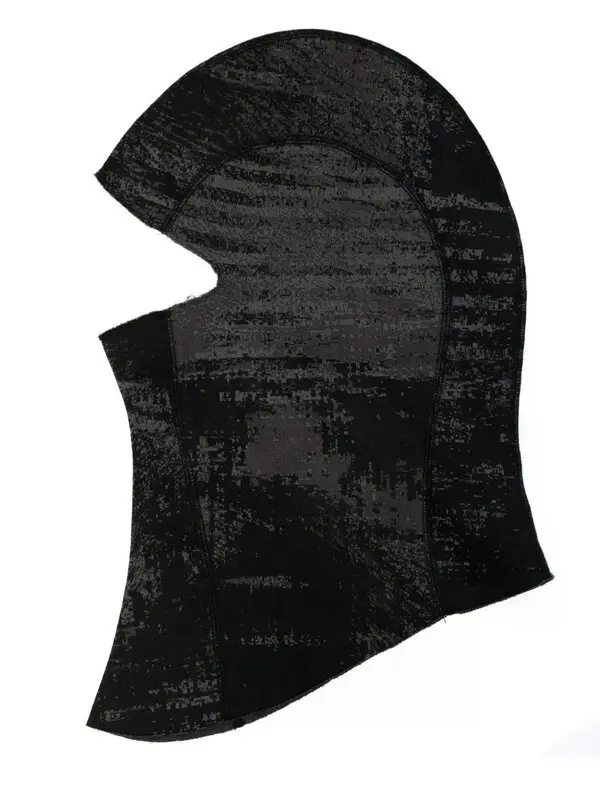 JULIUS All-over Graphic Print Balaclava - Grey