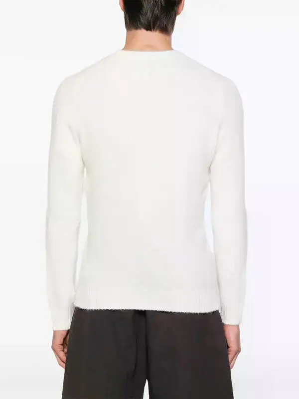 MC2 SAINT BARTH Regent Crew-neck Sweater - White