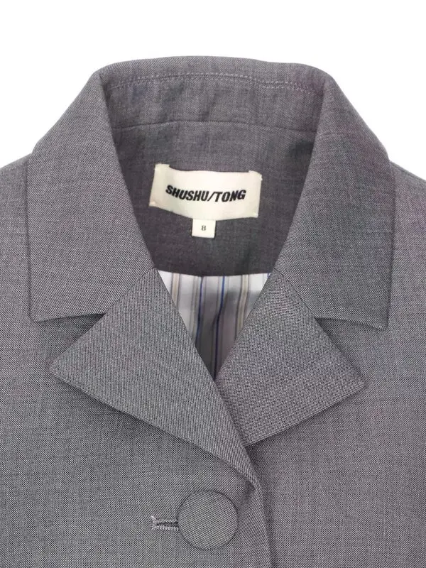 SHUSHU/TONG Lapel Button Jacket