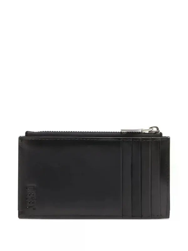 DIESEL Logo Zip Card Holder
