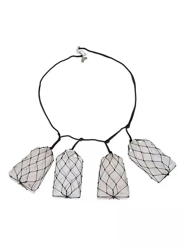 NICCOLO PASQUALETTI Wrapped Necklace - White