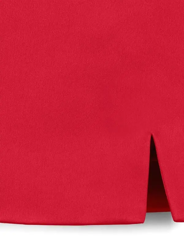 Marc Jacobs Duchess Satin Mini Skirt - Red