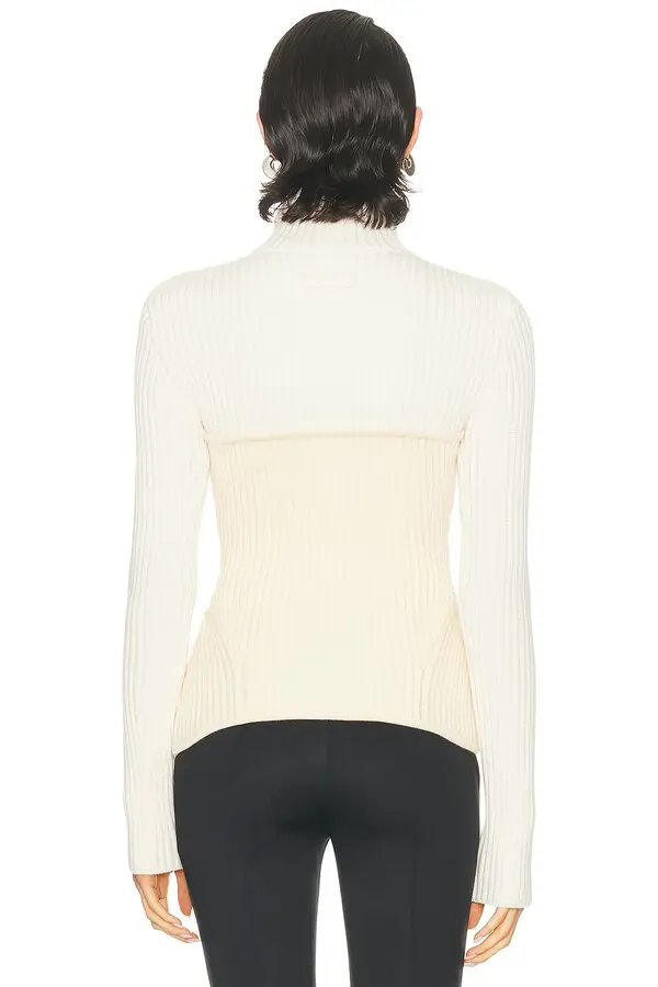 Jean Paul Gaultier High Neck Sweater