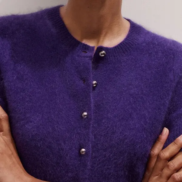 ME+EM Brushed Cashmere Knit Tee