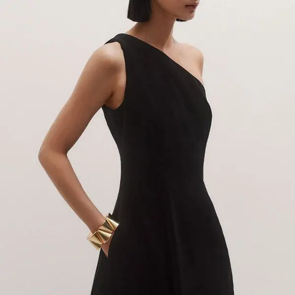 ME+EM Fit And Flare Velvet Maxi Dress With Bow