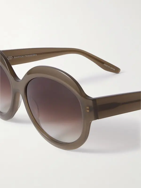Barton Perreira Orleandra Round-frame Sunglasses
