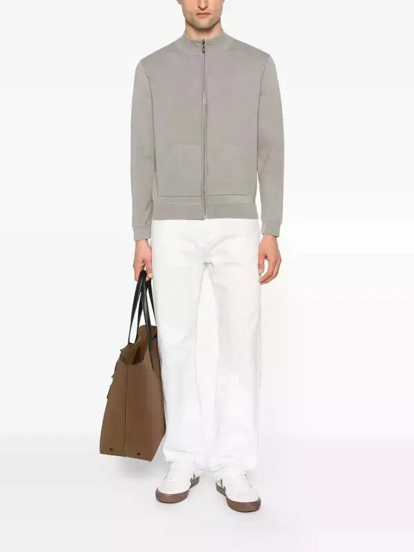 ANTONY MORATO Fine-ribbed Zip-up Jacket