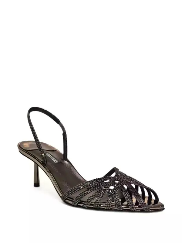 LE SILLA Embellished Caged Sandals