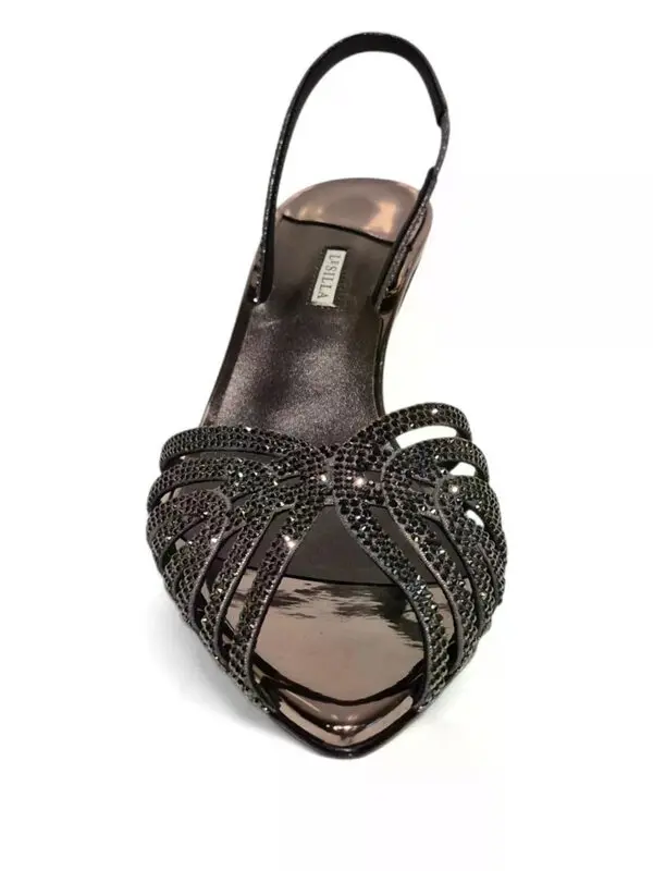 LE SILLA Embellished Caged Sandals