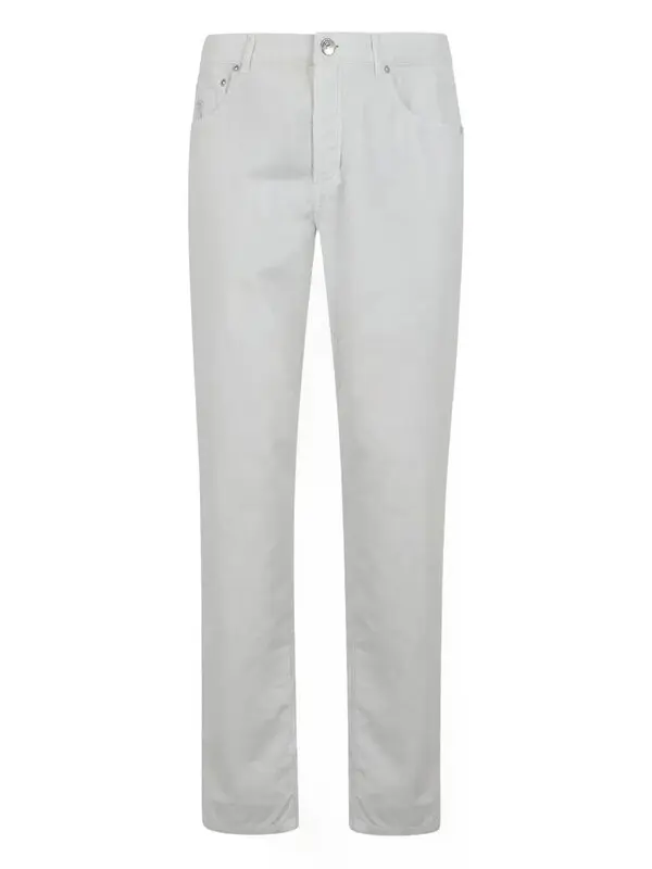 Brunello Cucinelli Five-pocket Trousers - Grey