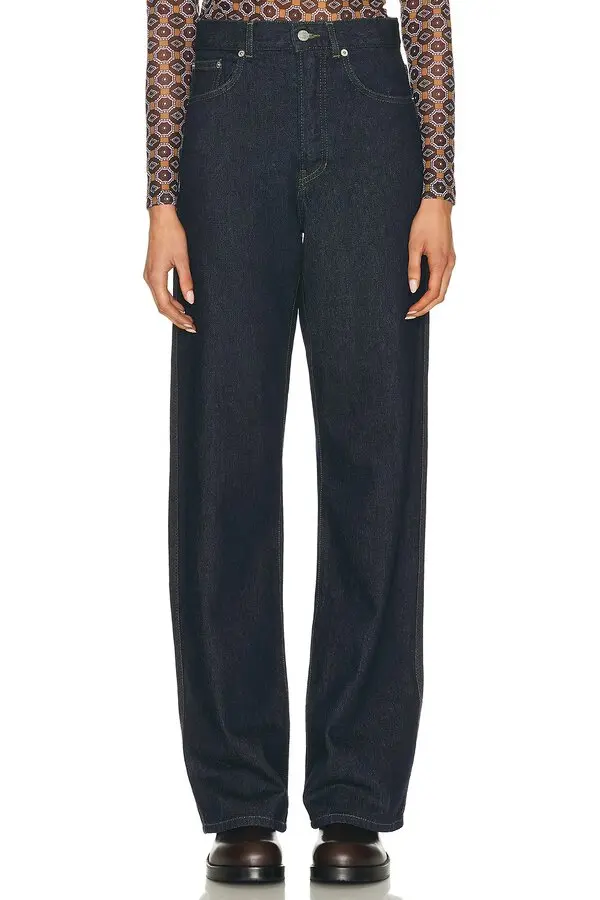 Dries Van Noten Peyton Pants - Indigo