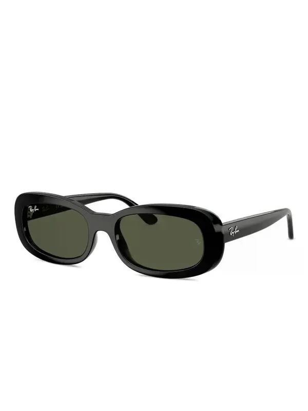 Ray-ban Oval Frame Sunglasses - Black