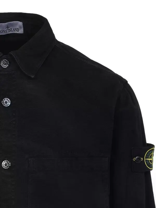 Stone Island Buttoned-pocket Shirt Jacket