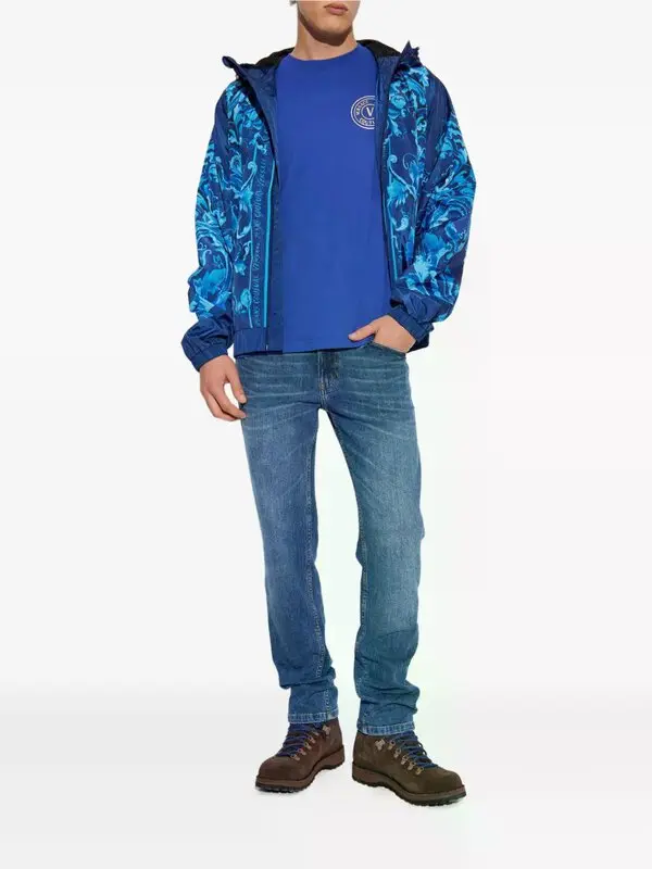 Versace Logo-print Cotton T-shirt