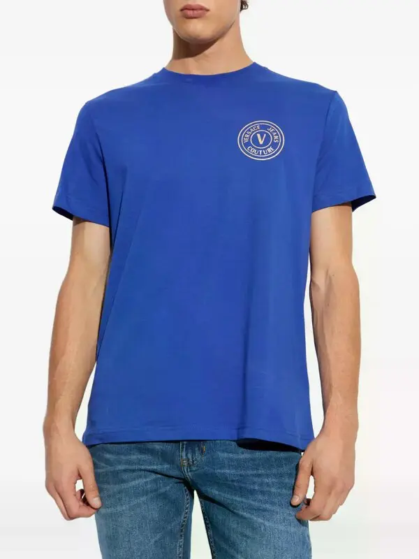 Versace Logo-print Cotton T-shirt