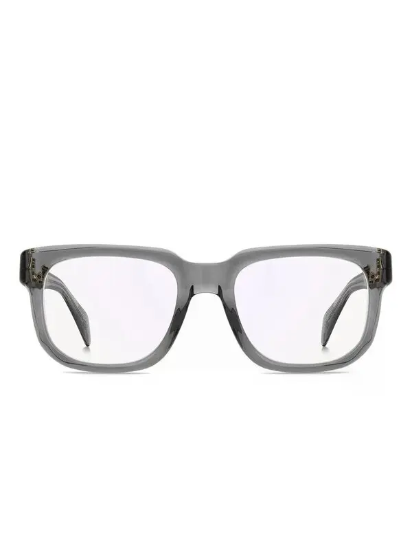 DB EYEWEAR BY DAVID BECKHAM Square Frame Glasses - Grey