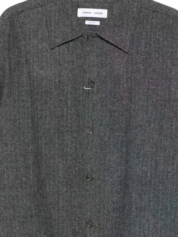 SAMSOE SAMSOE Herringbone Shirt