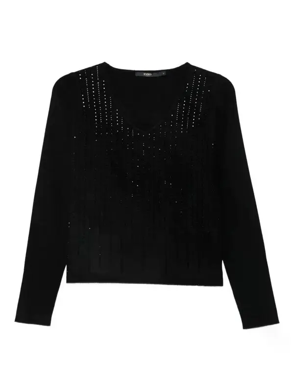 Seventy Rhinestone-embellished Jumper