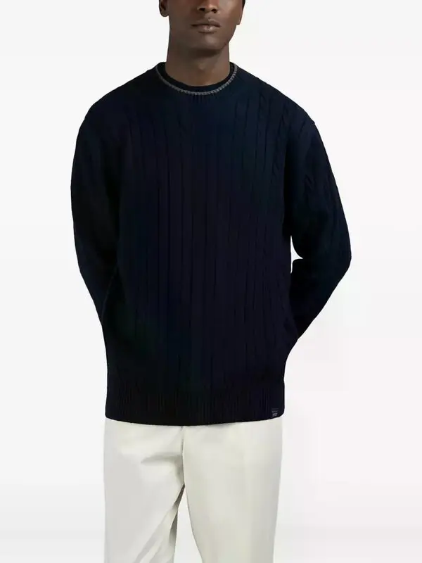 Paul & Shark Cable-knit Turtleneck Sweater