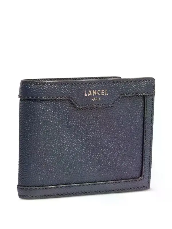 LANCEL Leather Compact Wallet - Blue