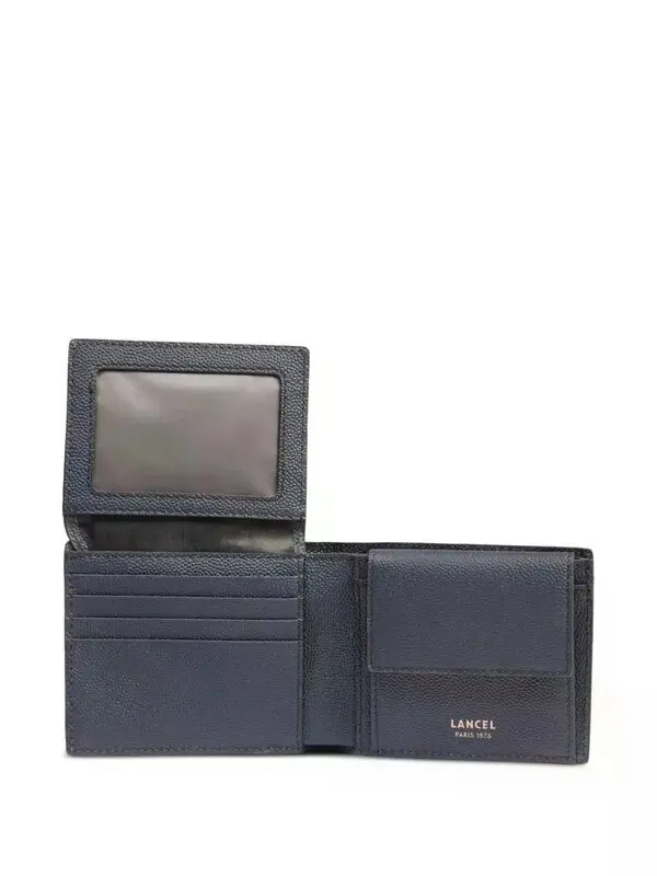 LANCEL Leather Compact Wallet - Blue