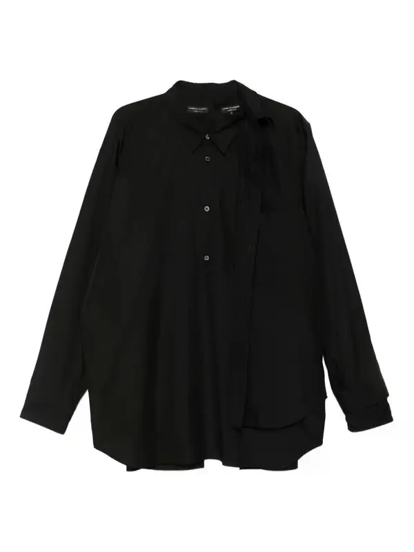Comme Des Garçons Layered Shirt - Black