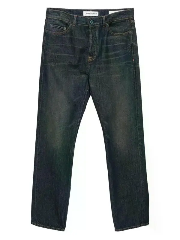 Our Legacy Whiskering-effect Jeans