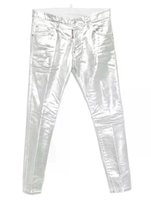 Dsquared2 Metallic-finish Jeans