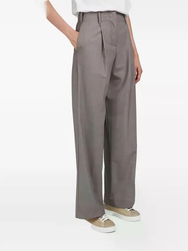 Paul & Shark Dart-detailing Trousers - Neutrals