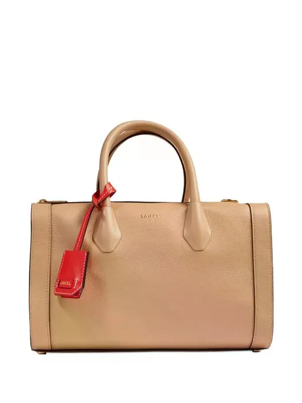 LANCEL Medium Leather Bowling Bag