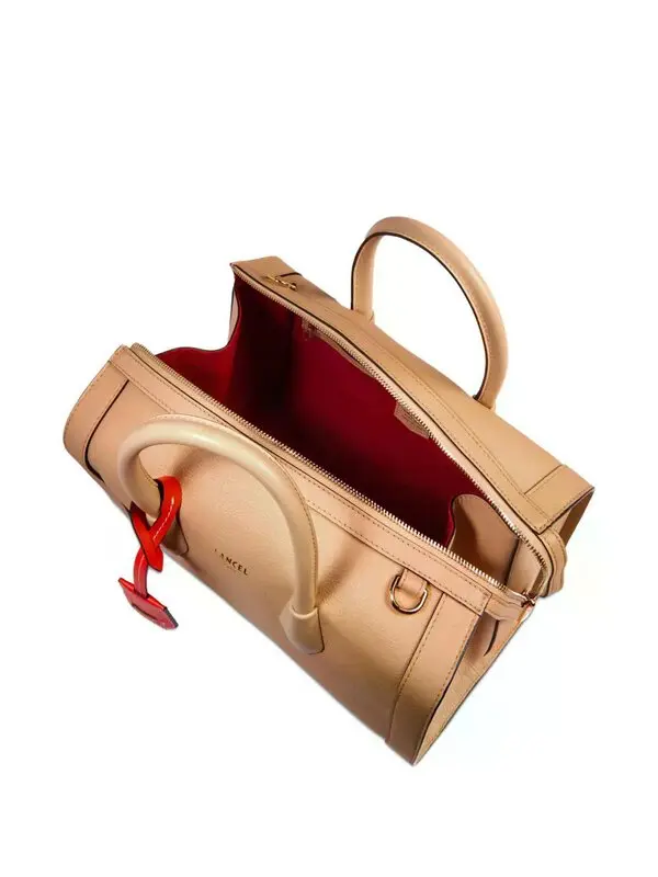 LANCEL Medium Leather Bowling Bag
