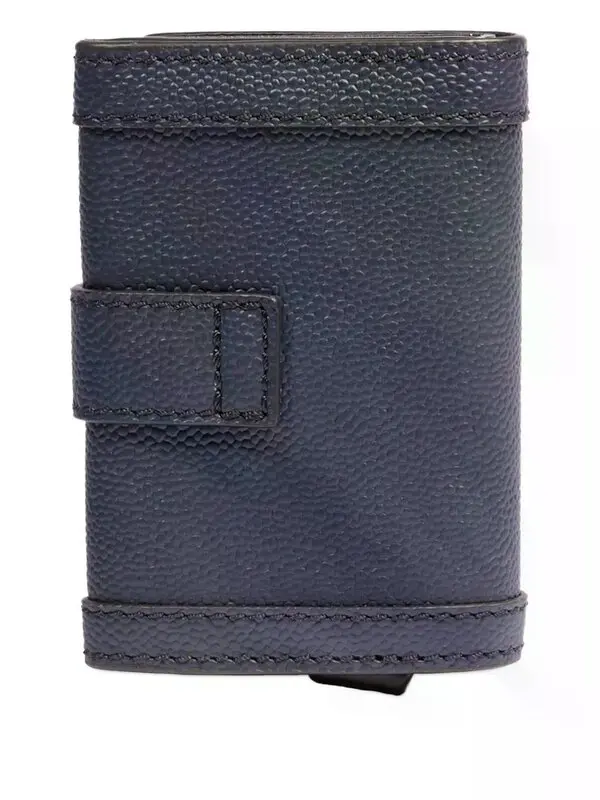 LANCEL Leather Flap Card Holder
