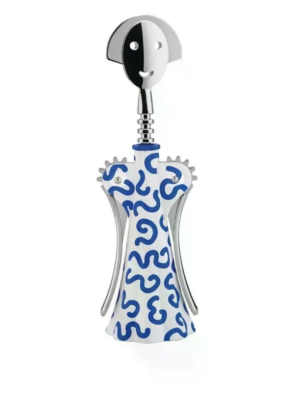 ALESSI Anna G Pattern-design Corkscrew - White