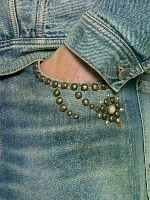 Dsquared2 Stud-embellished Jeans