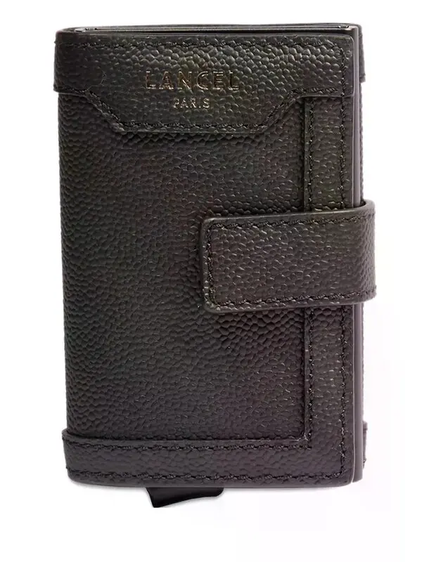 LANCEL Leather Flap Wallet