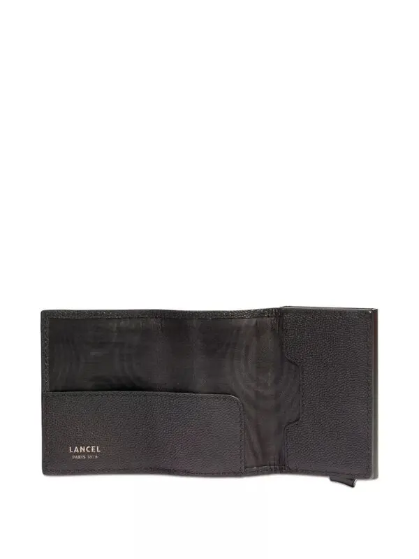 LANCEL Leather Flap Wallet