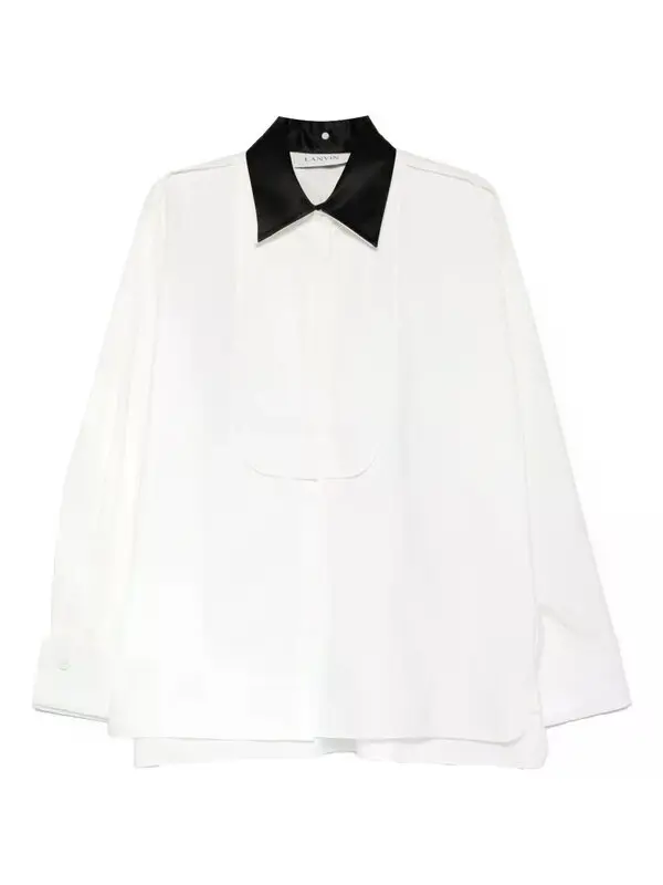 LANVIN Contrasting-collar Shirt