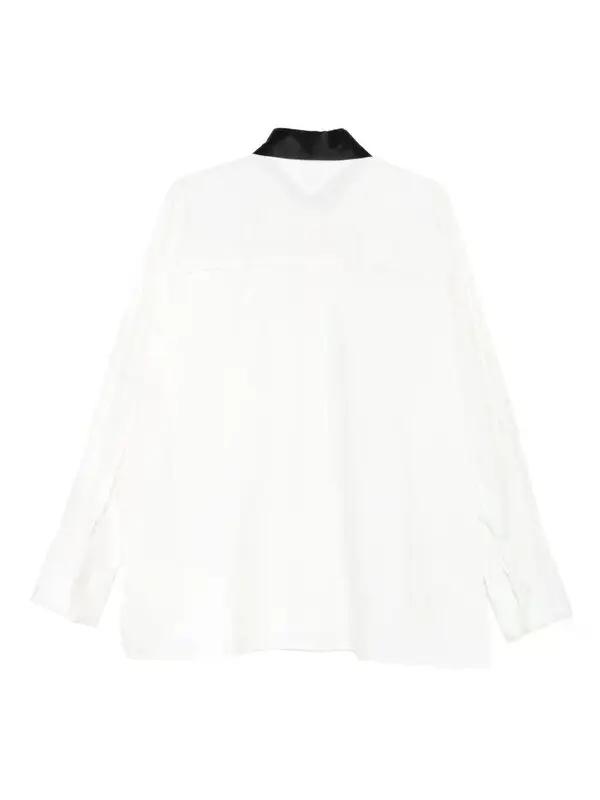 LANVIN Contrasting-collar Shirt