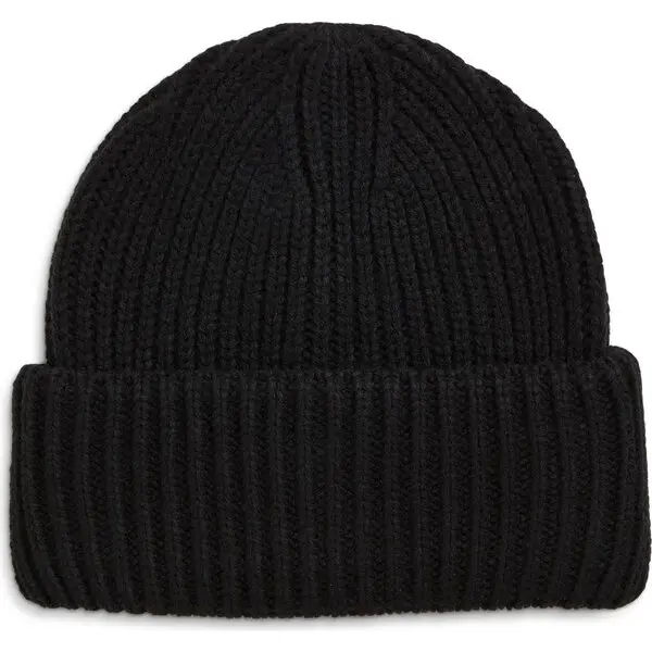 Treasure & Bond Classic Knit Cuffed Beanie - Black
