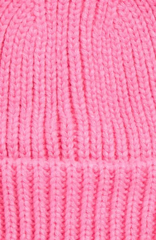 Treasure & Bond Classic Knit Cuffed Beanie - Pink Surprise