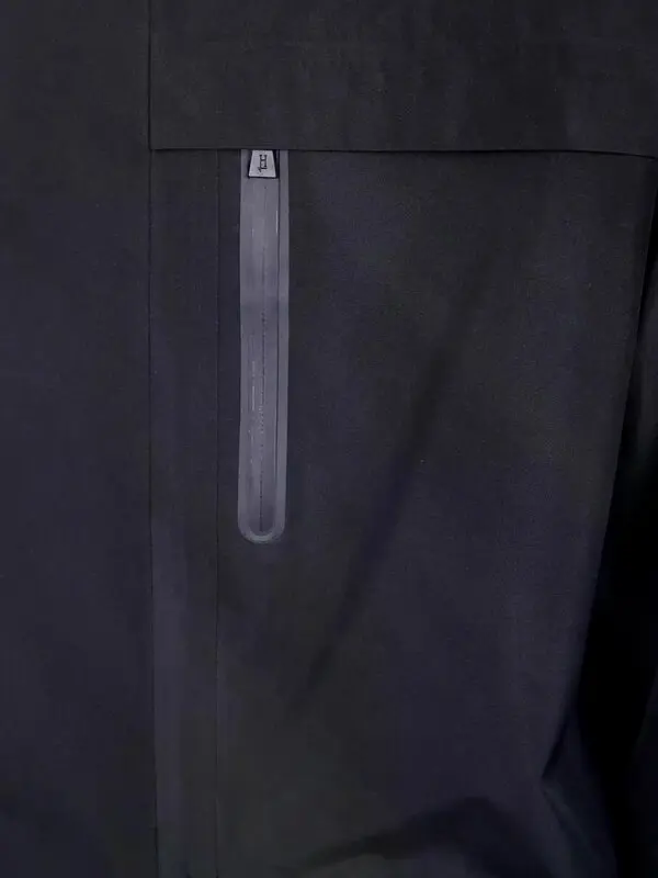 Herno Hooded Parka Coat - Black